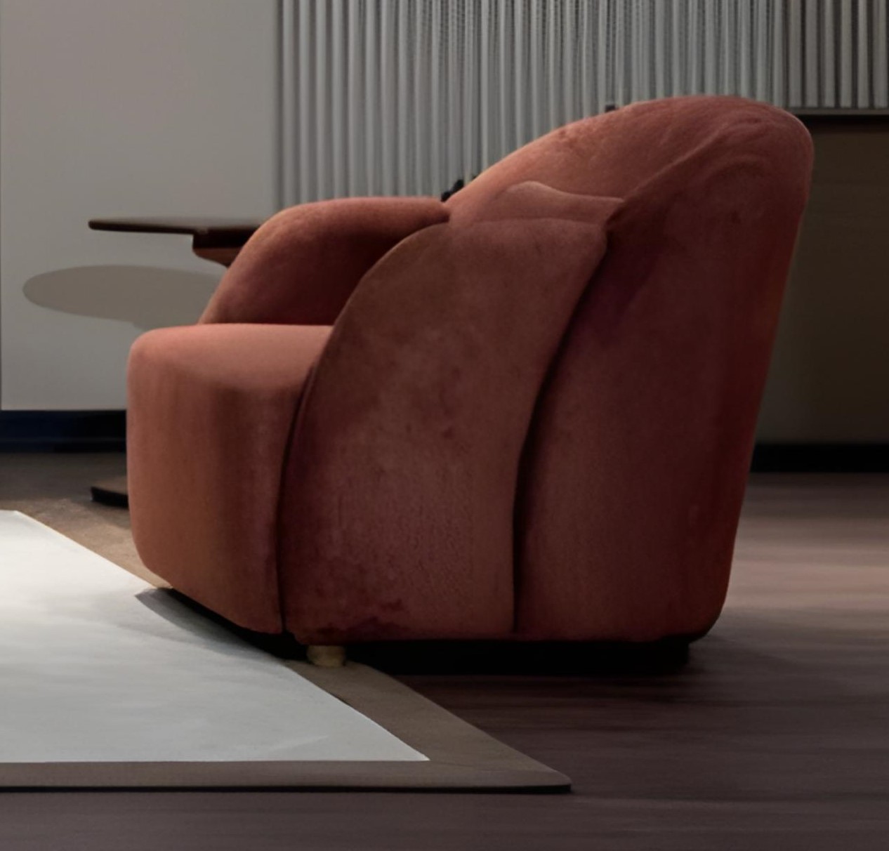 Eleganter Brauner Club Chair Relaxsessel für Luxus und Komfort ...
